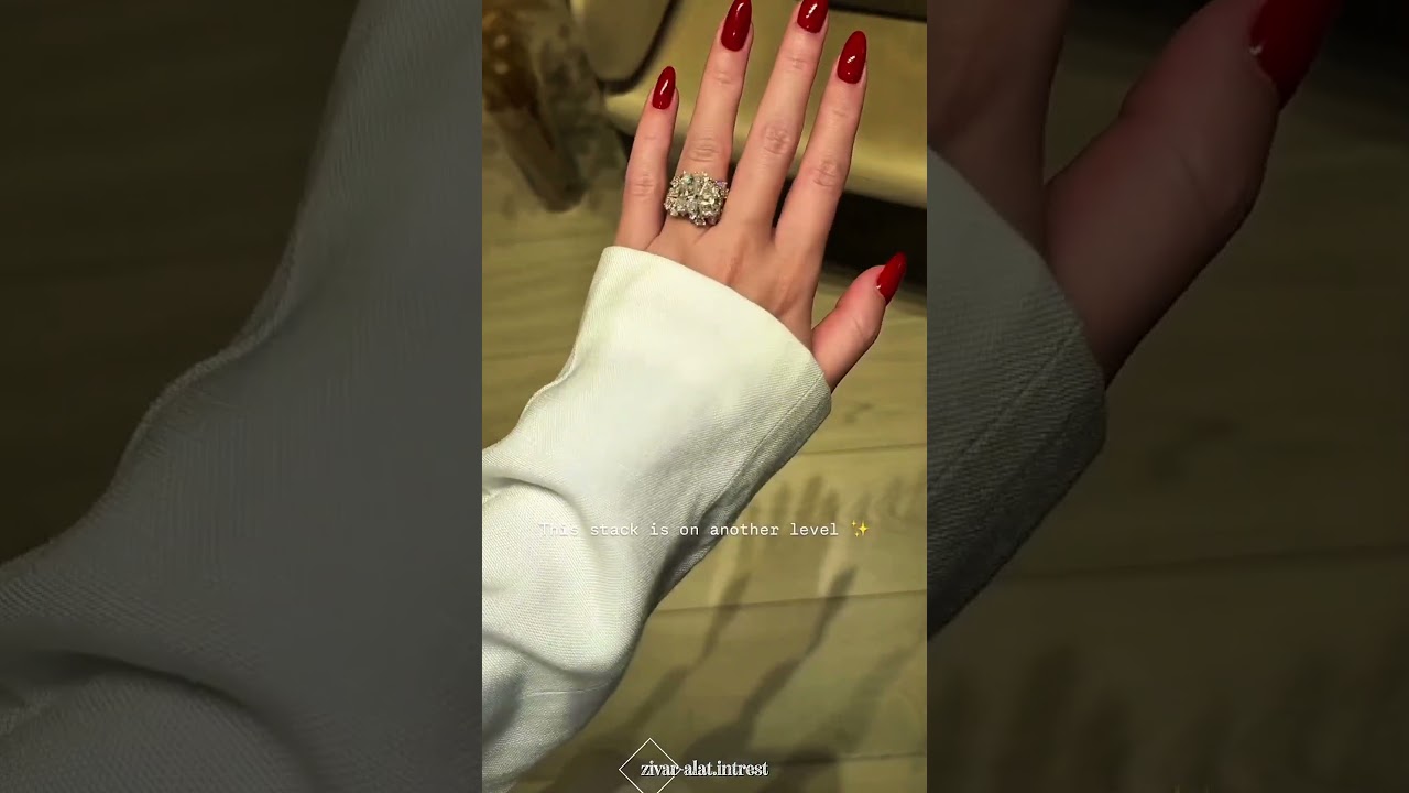 Luxury Diamond Ring Stack💍✨ |Bridal Rings That Shine Different 😍 #shorts #viral #jewellery #diamond