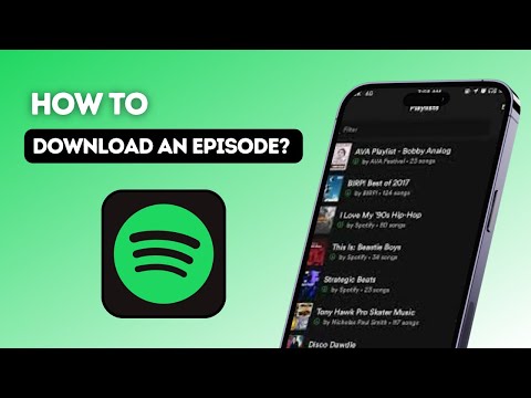 How to download an episode from a podcast on Spotify?