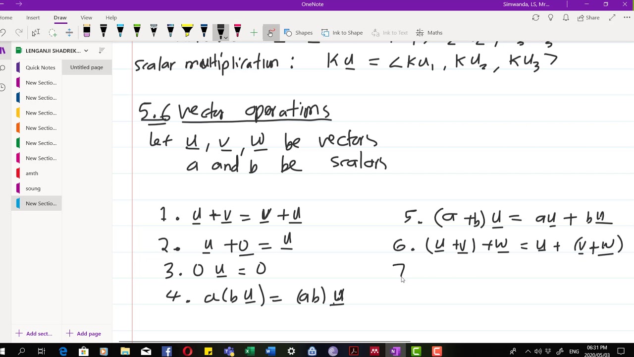 5.3 Basic vector operations