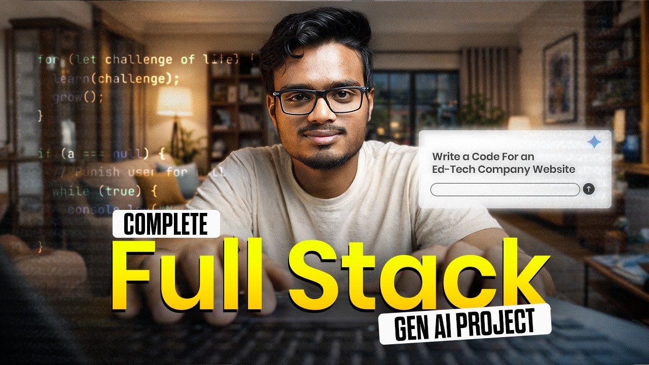 Gen AI + Full Stack Web Development Project | React, Node, JWT, Gemini