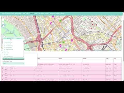 Dallas Interactive Map Updates on Dallas Real-Time Crime