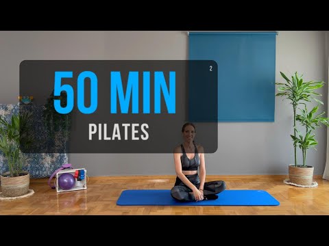 50 Min Pilates Workout - Dynamic Flow - Pilates at Home Workout - All Levels