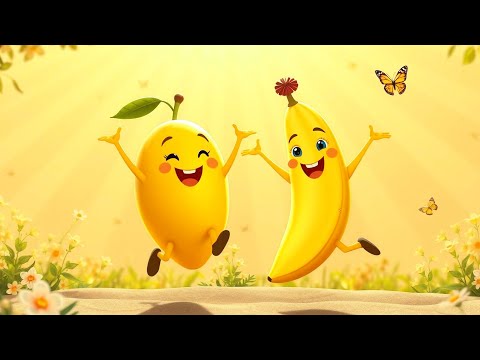 Mango and Banana’s Sunny Day + More Nursery Rhymes & Kids Songs | Rhyme Tales For Kids