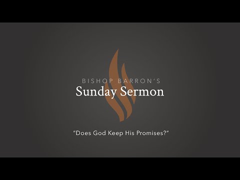 Does God Keep His Promises? — Bishop Barron’s Sunday Sermon