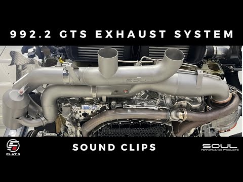 Porsche 992 GTS Performance Exhaust System - Soul Performance ...
