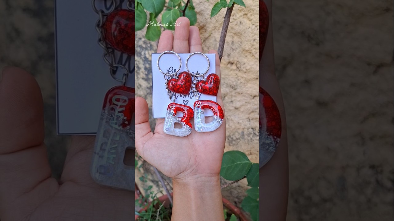 Llaveros personalizados de resina epóxica 😍