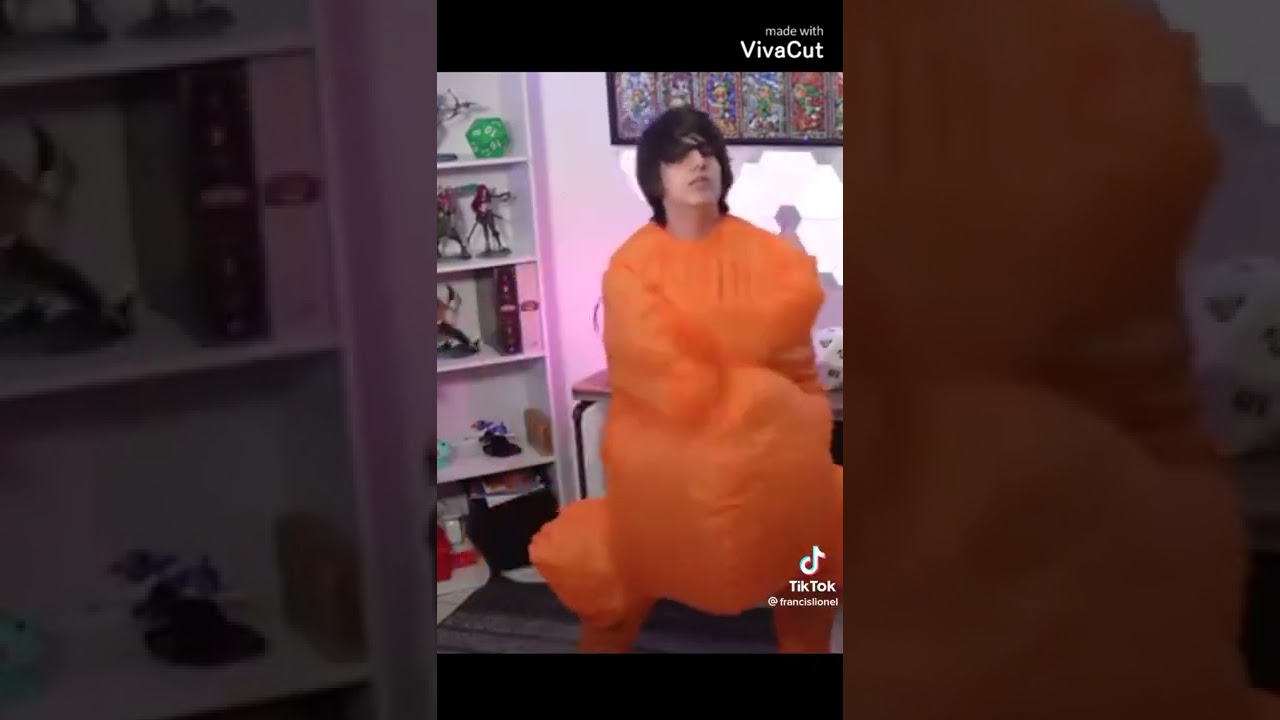 el famoso disfraz de pollo