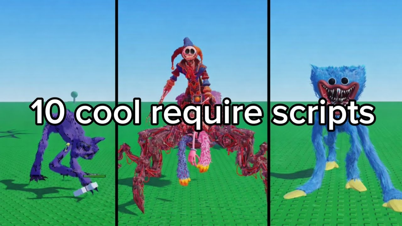 10 cool require scripts #roblox #script 