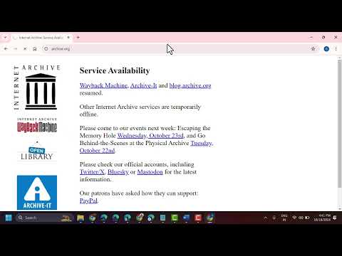 Fix Now Internet Archive services not working are temporarily offline website not working issues