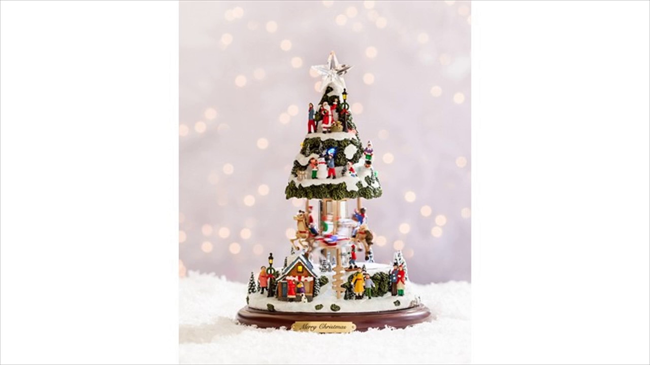 Line art christmas tree