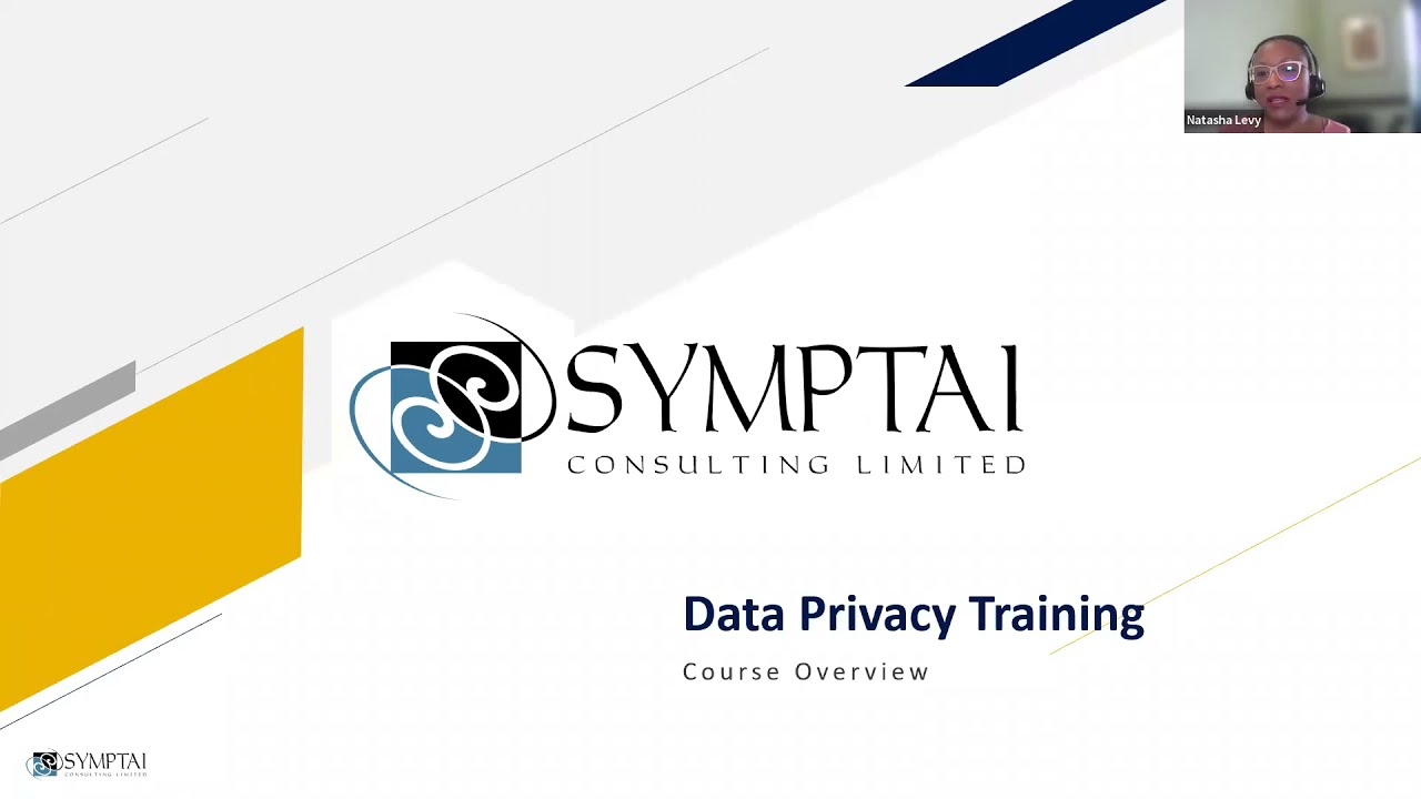 Webinar: Data Privacy Training - Course Overview