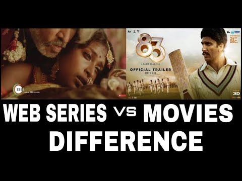 What is the difference between web series platform and movie's