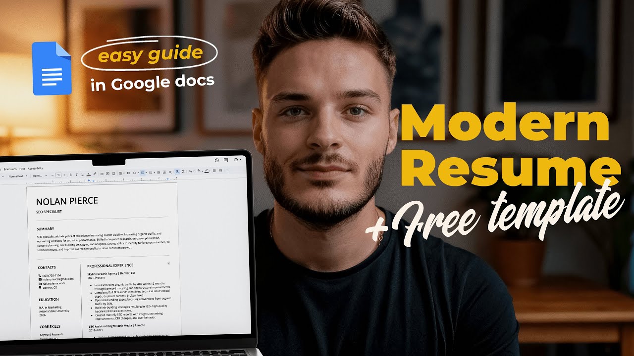 Job-Winning Minimalist Resume in Google Docs 2025/26: Create a Professional CV + FREE Template!