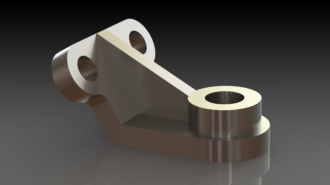 Chapter 9 Exercise 2 Angle Support SolidWorks Tutorial
