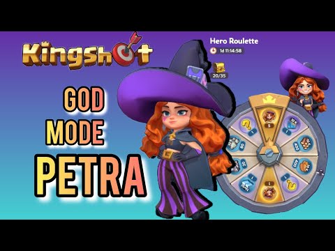 Kingshot NEW HERO! Petra Gen 3 Hero Review!