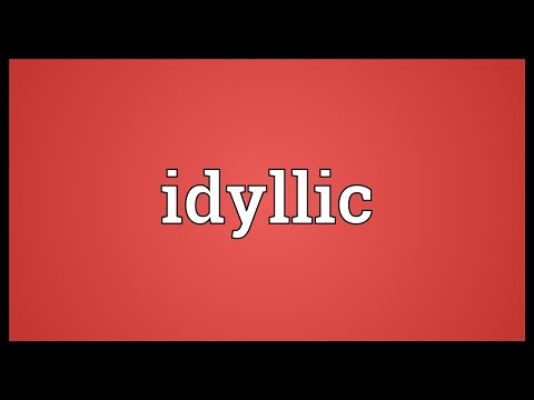 Idyllic Meaning