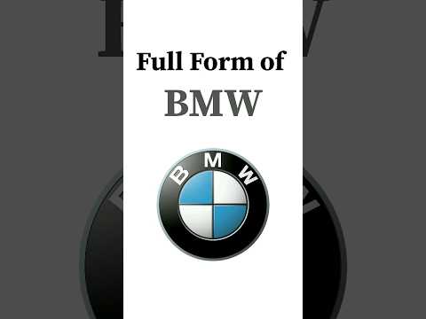 What Is The Full Form of BMW | #ceshorts #shorts