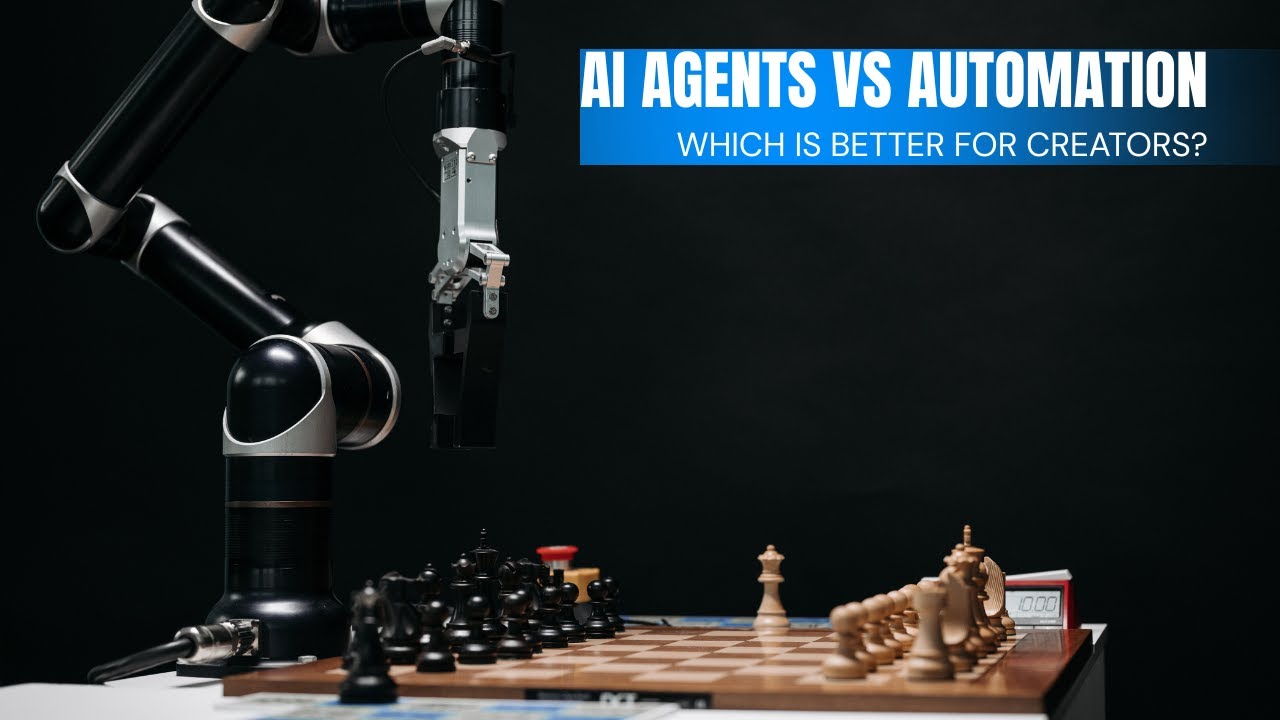 AI Agents vs Traditional Automation – Which is Better for Creators?