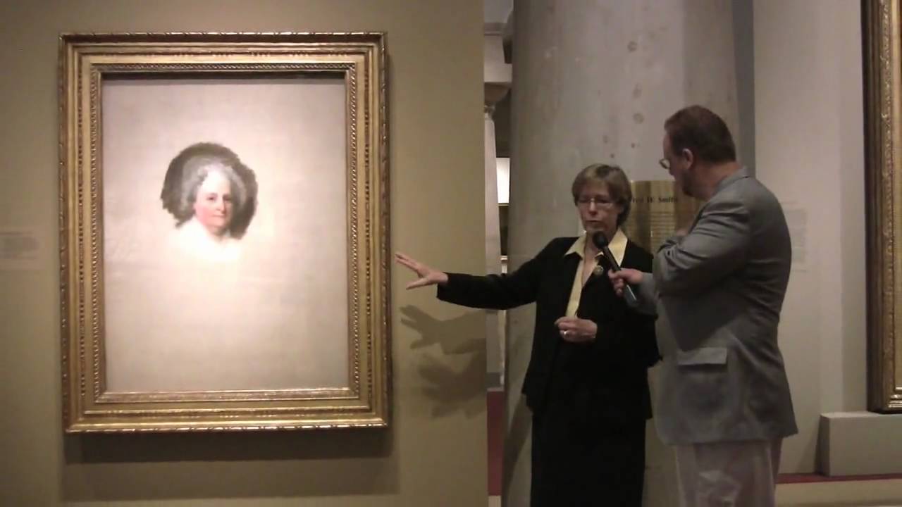 The Athenaeum Portraits of George & Martha Washington