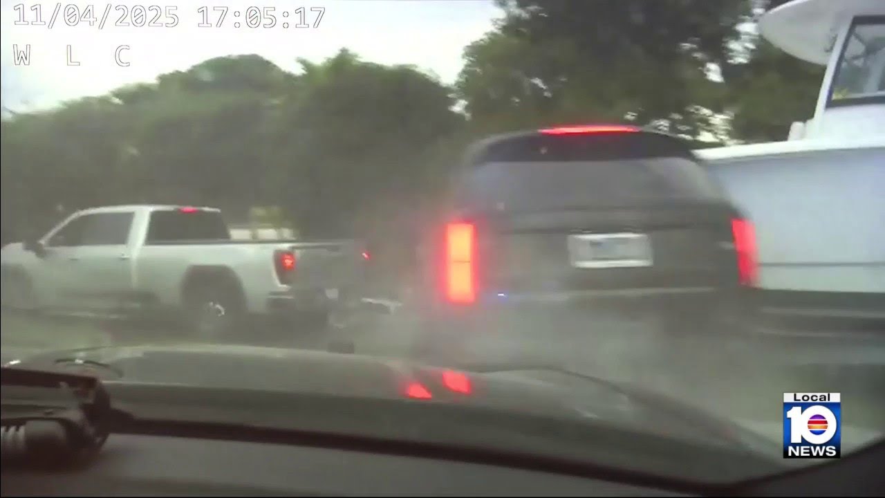 Dashcam video shows Virginia man leading Florida troopers on 120 mph chase: Cops