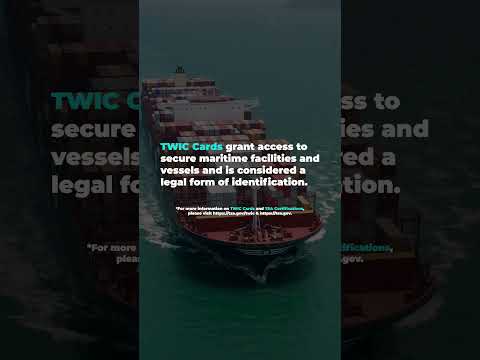 TWIC and TSA Certifications