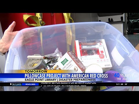 Eagle Point Library hosting Pillowcase Project with American Red Cross