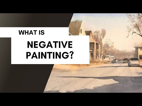 What Is Negative Painting and Why It's A Crucial Skill In Watercolor Painting - Matthew White