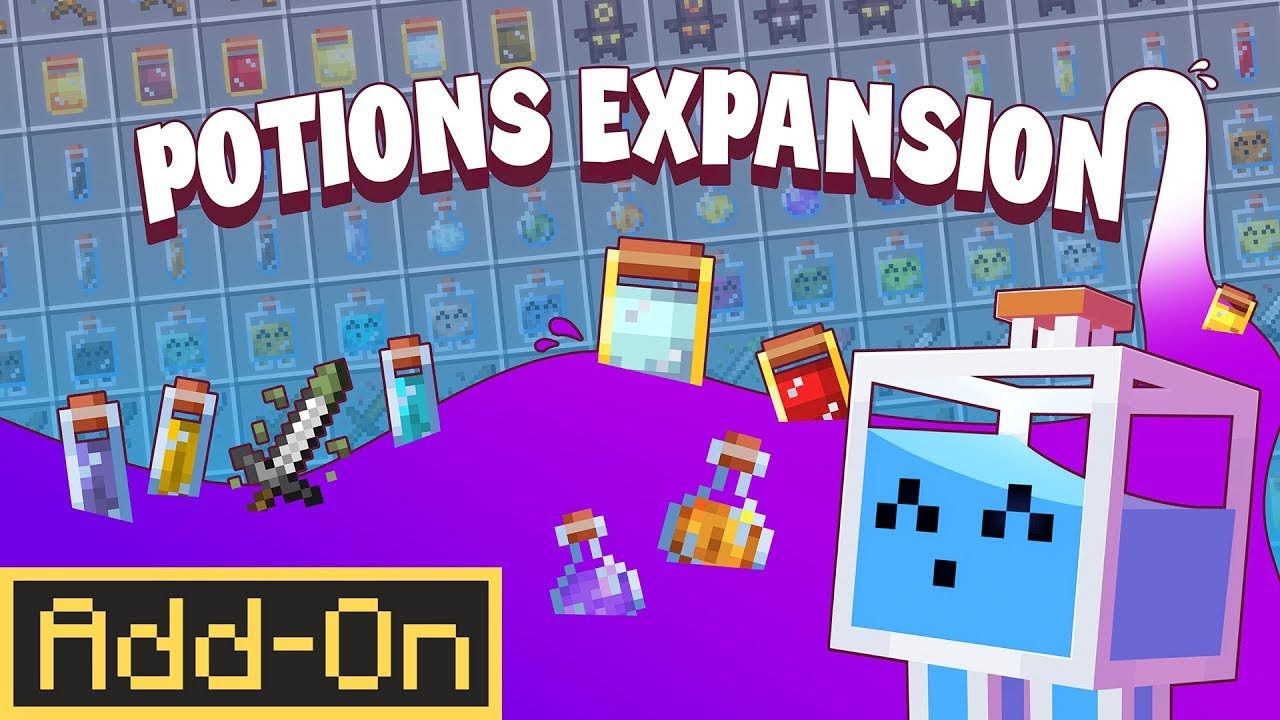 POTIONS EXPANSION ADDON Brings 8 NEW Potions to Minecraft Bedrock Edition