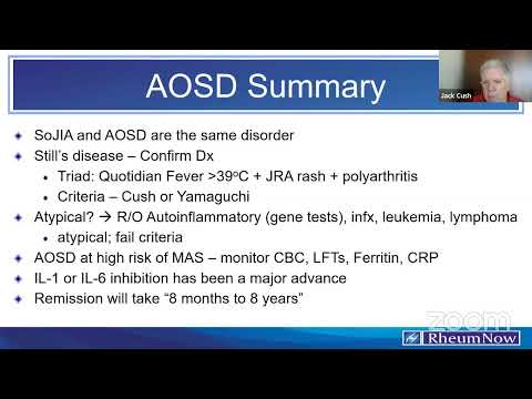 AOSD - Adult-onset Still's disease