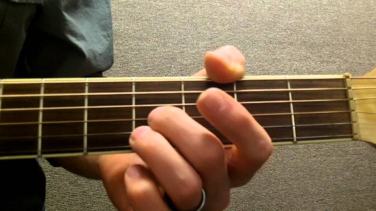 How to Play B+ (Augmented) on Guitar
