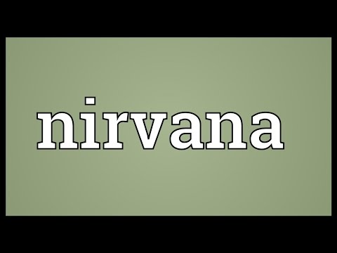 Nirvana Meaning