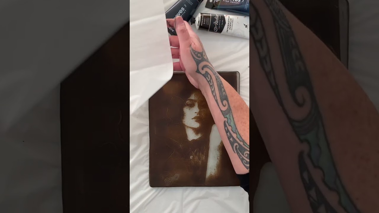 Stunning Gelli Plate Image Transfer To Blow Your Mind!