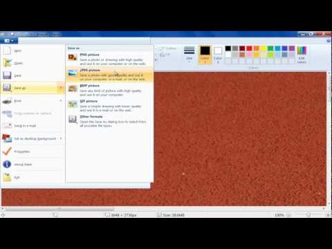 How to Convert TIFF to JPG using Paint