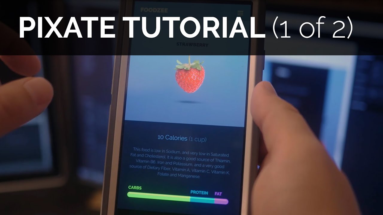 App Prototype Tutorial in Pixate (1 of 2)