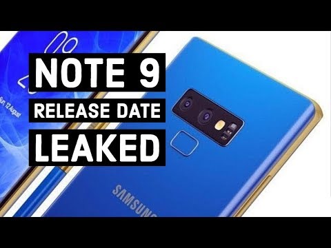 Galaxy Note 9 Release Date LEAKED | LEAKED Galaxy Tab S4 Shows New Photos and New S-Pen