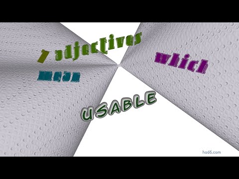 usable - 7 adjectives with the meaning of usable (sentence examples)