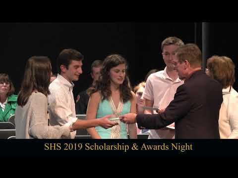 SHS 2019 Scholarship & Awards Night - 05/29/19