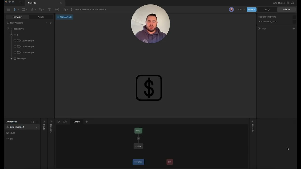 Figma to Rive - quick demo