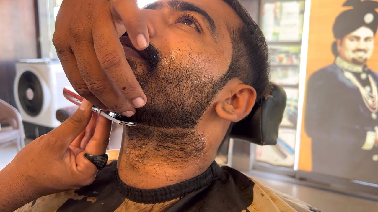  ASMR Haircut & Beard Trim | Satisfying Scissor Sounds & Gentle Barber Work ASMR 🇺🇸