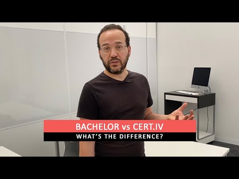 Bachelor vs Certificate IV - Which Is Right For You?