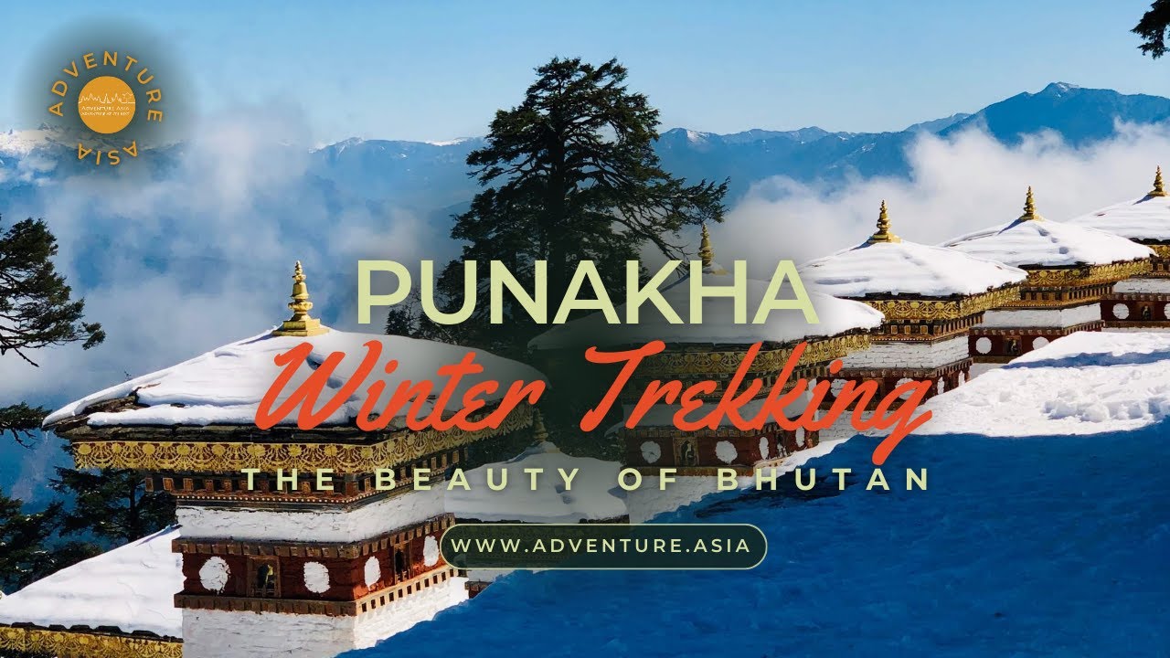 🌁☘️ Winter Trekking Adventure in Punakha: Explore the Beauty of Bhutan 🌁☘️