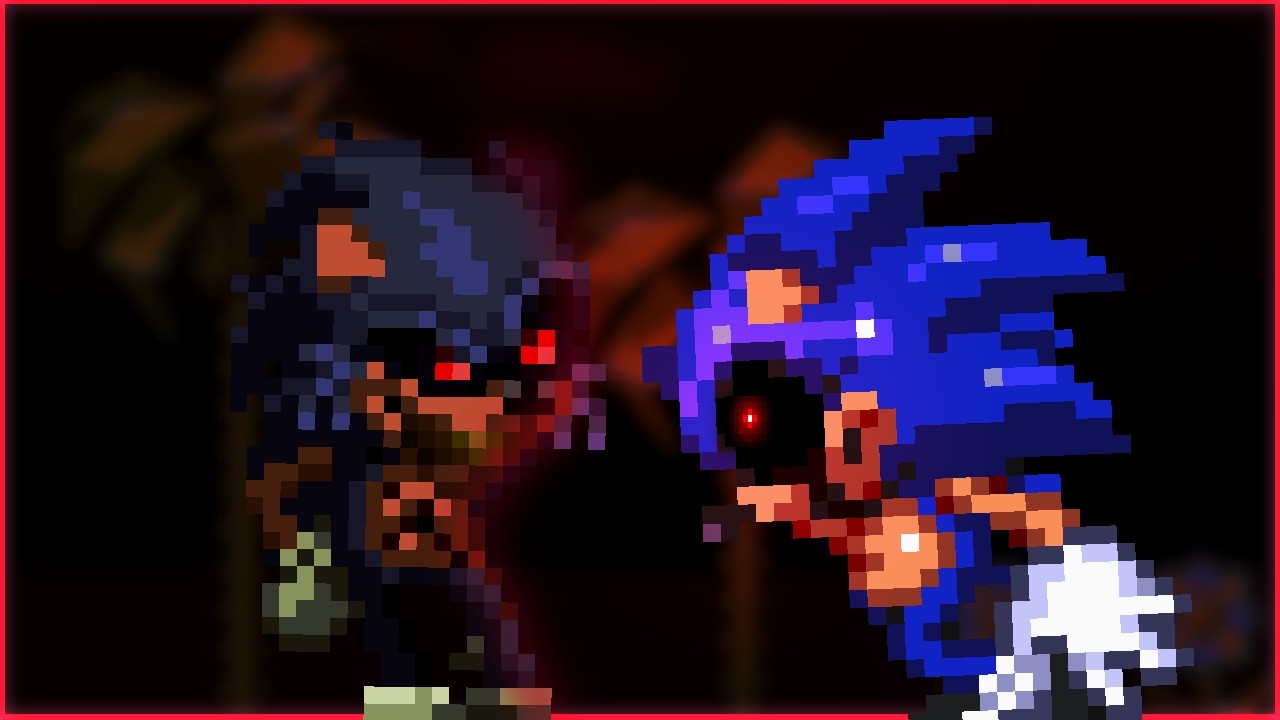 Sonic.EXE Reincarnated Past #1 2011X vs Lord X (Series by Kat animations)