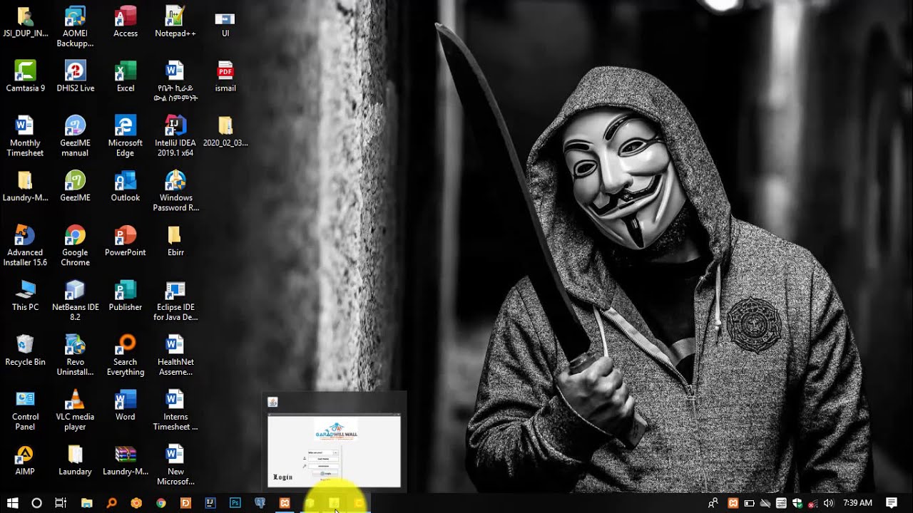 Java Swing Desktop Application ( Netbeans + MySQL ).