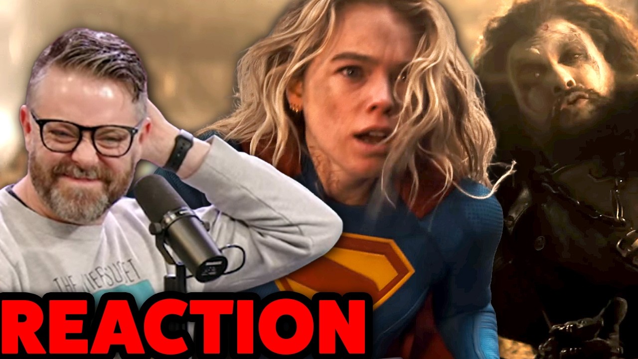 SUPERGIRL | Official Trailer Live Reaction!