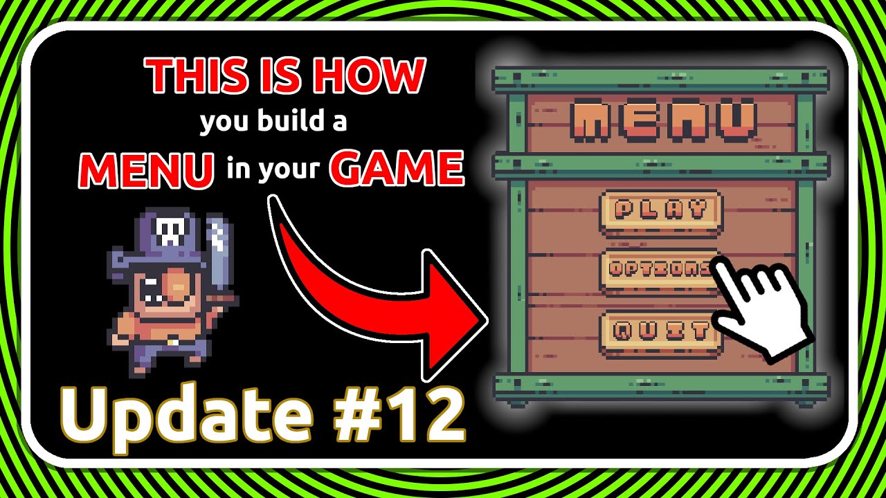 HOW  TO CREATE a MENU - Episode #12 - Platformer Tutorial Java