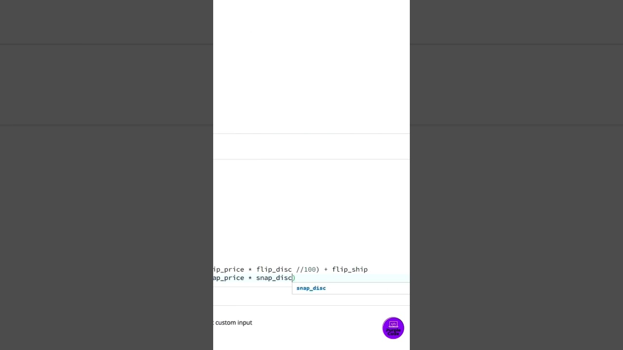 Choose the best |Hackerrank Challenge|Video 19| @PurpleCode404 @HackerrankOfficial #shorts