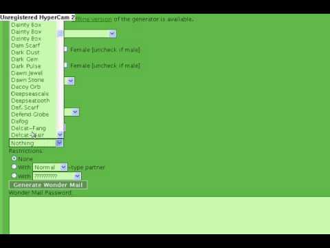Pokemon Mystery Dungeon 2 FREE Wonder Mail Generator!!!!!
