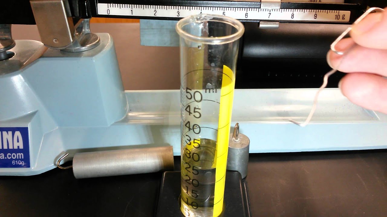 Lab Mass & Volume