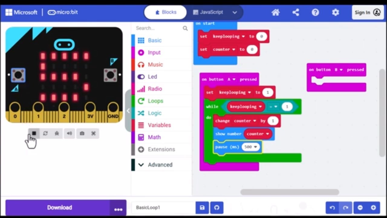 Creating A Simple Counter: Mastering Coding Basics In Makecode