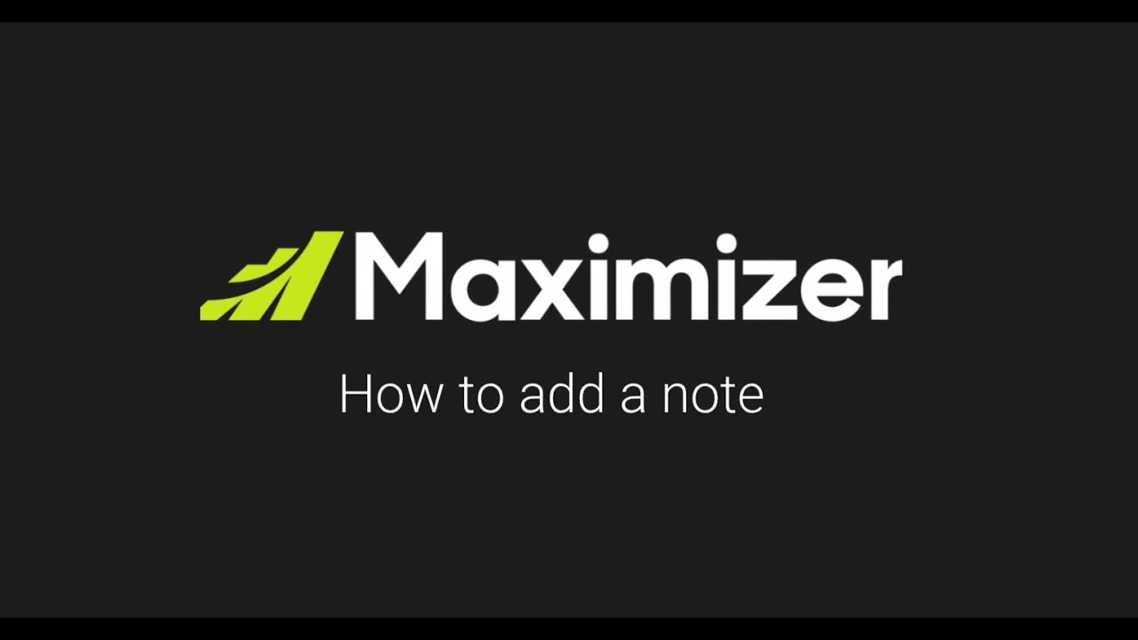How to add a Note